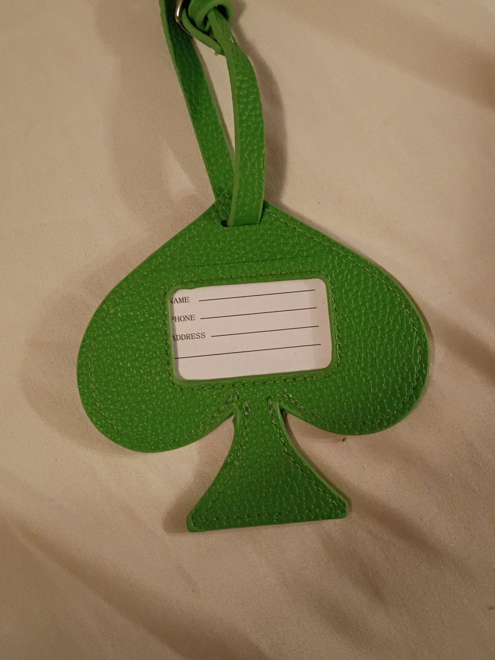 kate spade | Accessories | Kate Spade Bright Green Luggage Tag | Poshmark
